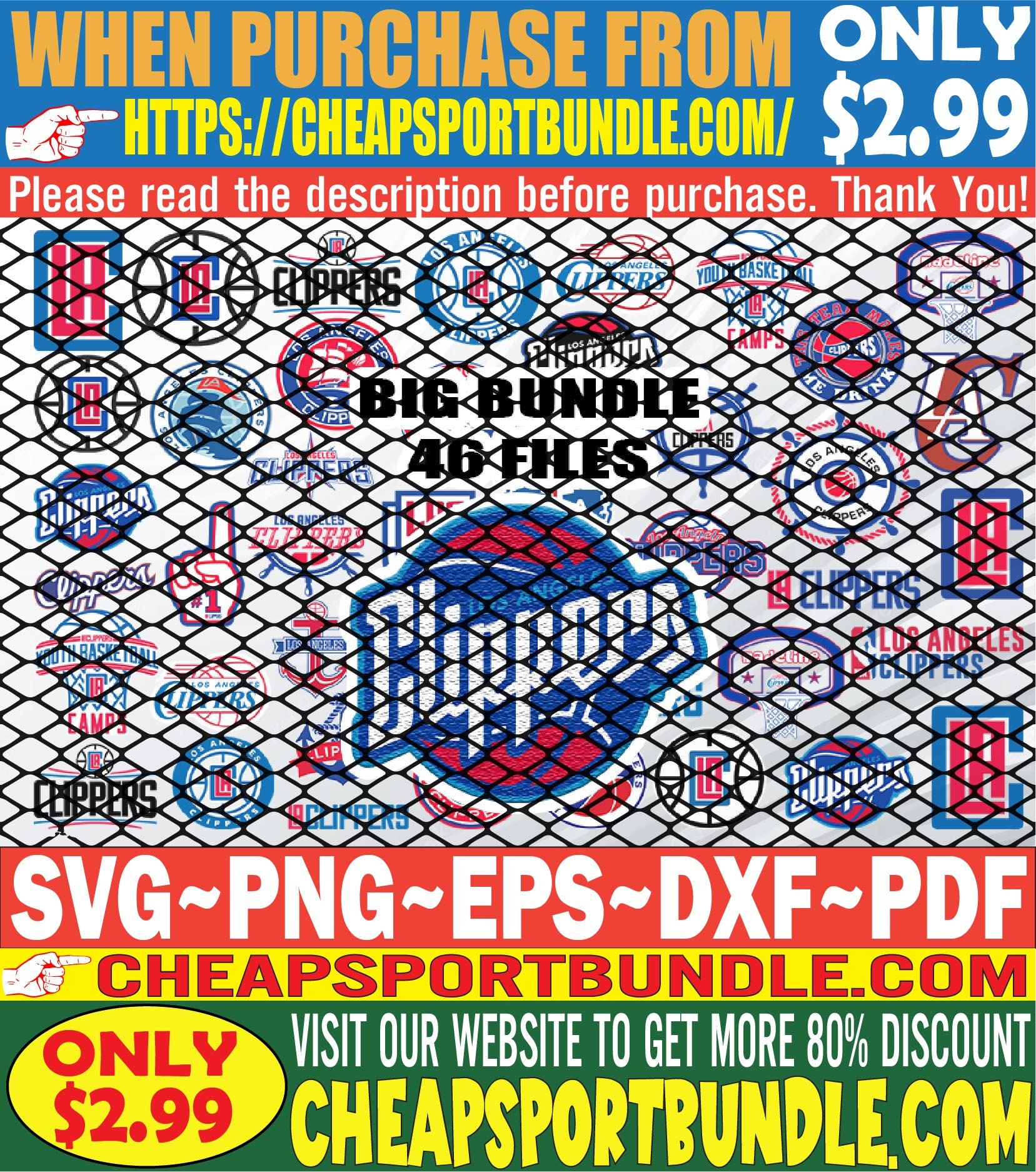 Los-angeles Clippers Basketball Team Svg Los-angeles Clippers - Etsy