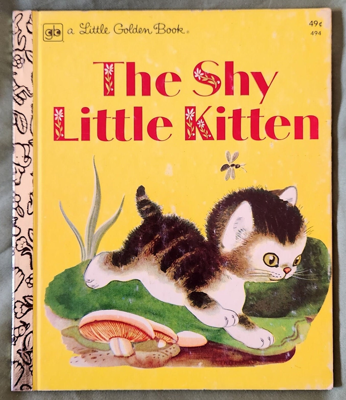 The Shy Little Kitten | 11th Printing 1977 | A Little Golden Book - Etsy