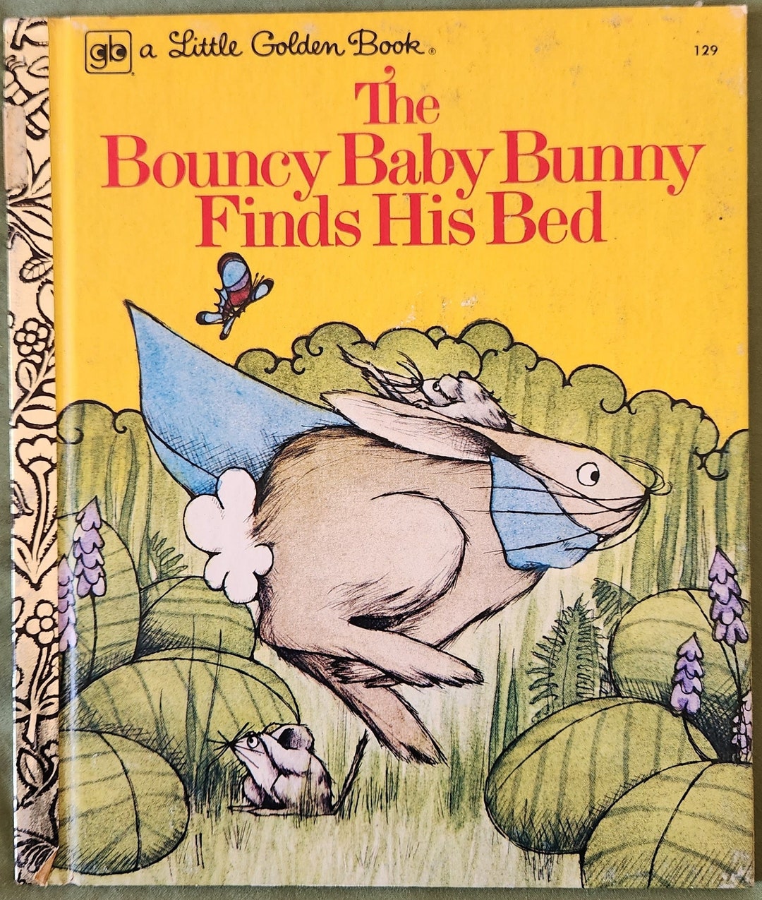 The Bouncy Baby Bunny Finds His Bed | 1979 (third Printing) | A Little ...
