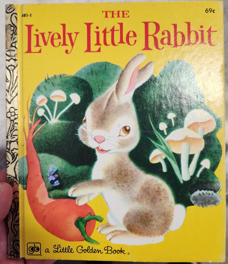 The Lively Little Rabbit | 1943 | A Little Golden Book | (sandpiper ...