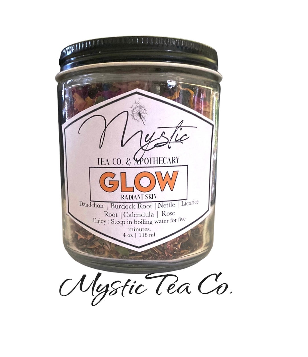 GLOW, Artisan Handmade Tea, Vegan Health, Herbal Tea, Management ...