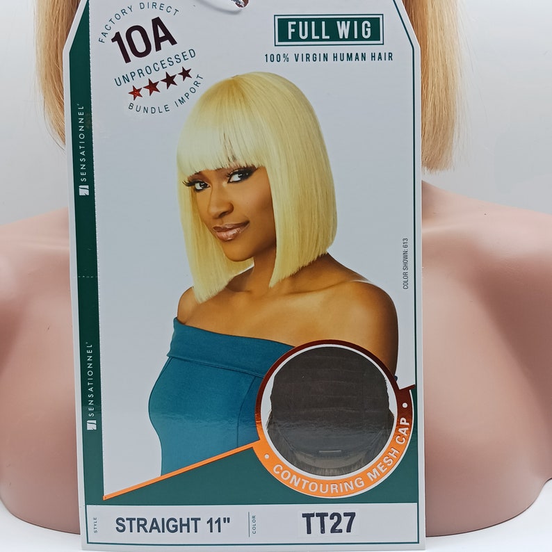 Bob Human Hair Wig - Etsy