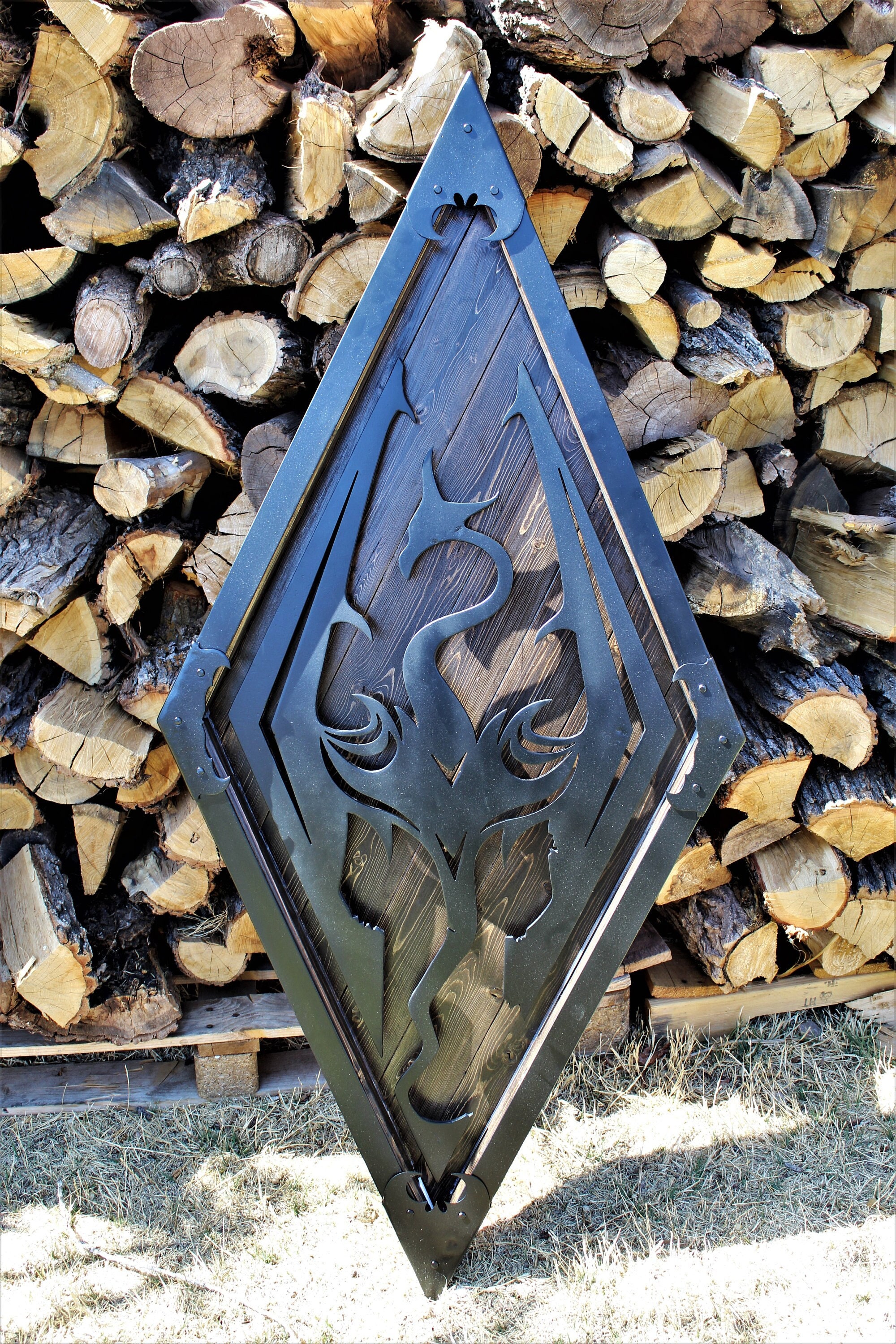 Seal of Akatosh Skyrim Wall Hanger - Etsy