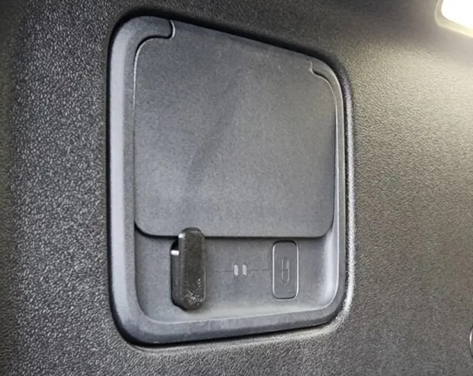RCS Safe Lockable Drawer With Fingerprint Reader replaces the Rivian ...