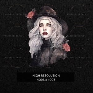 Dark Witch Clipart, Witchcraft, Witches PNG, Witches Illustration ...