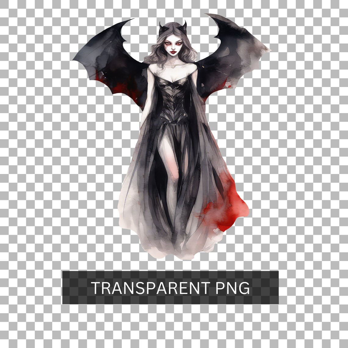 Gothic Vampires, Vampire Clipart, Clipart Bundle, Halloween Vampires ...