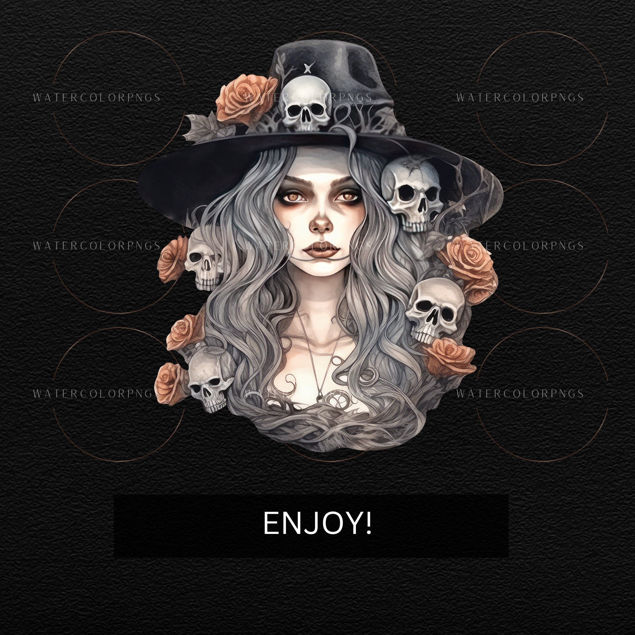 Dark Witch Clipart Witchcraft Witches PNG Witches - Etsy
