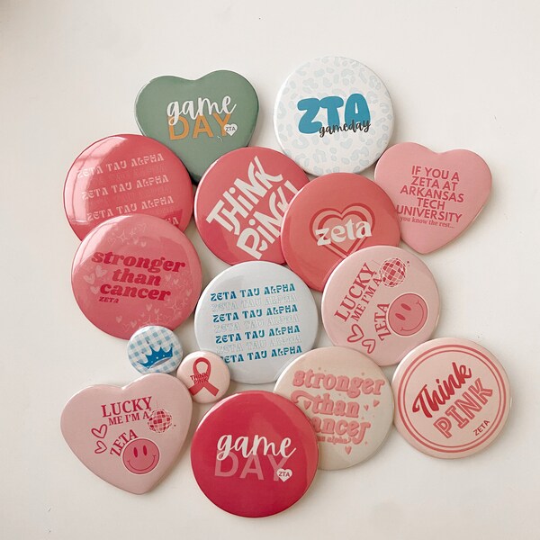 Sorority Buttons - Etsy