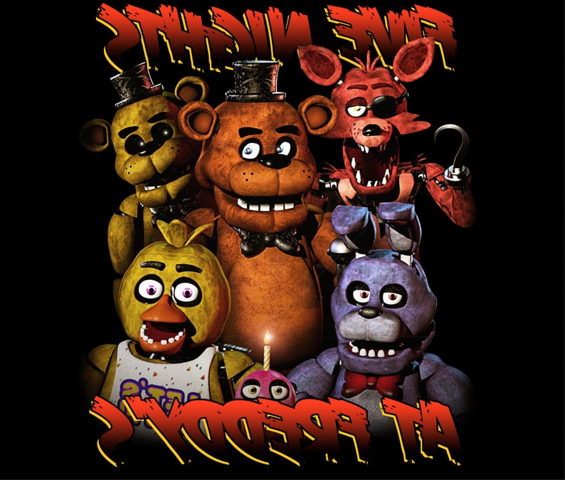Tumbler Gamer Five Nights Freddys 2 Free Keyring Fnaf Etsy Australia