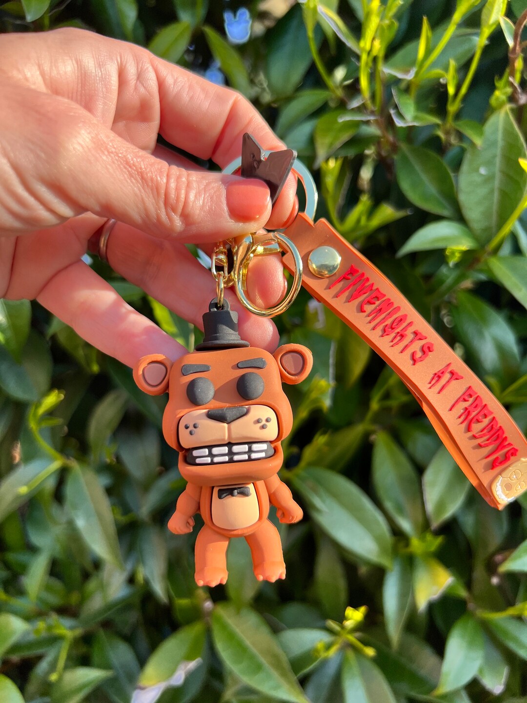 Keyring Gamer Five Nights Freddys Gift Kids FNAF - Etsy