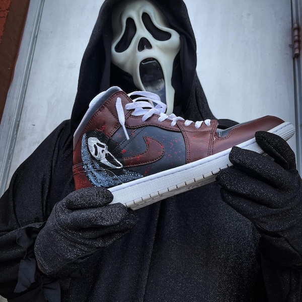 Ghostface Shoes - Etsy