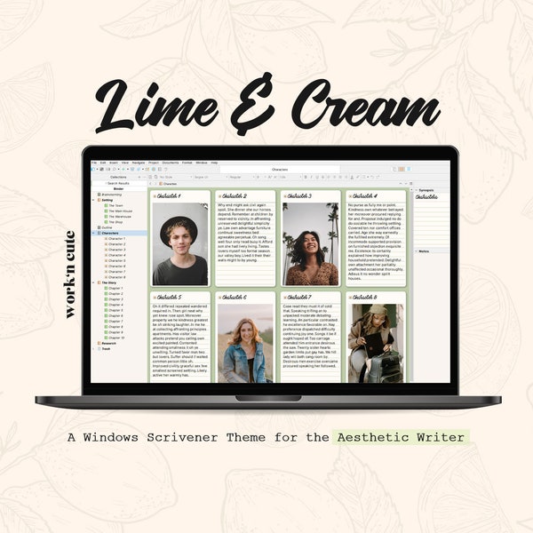 Scrivener Themes Windows - Etsy