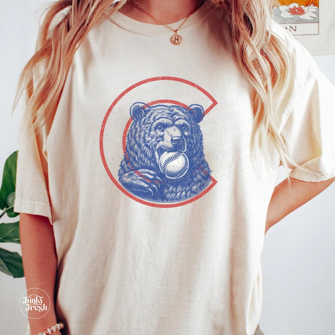 Chicago Cubs Baseball Shirt, Chicago Baseball Vintage Style Shirt ...