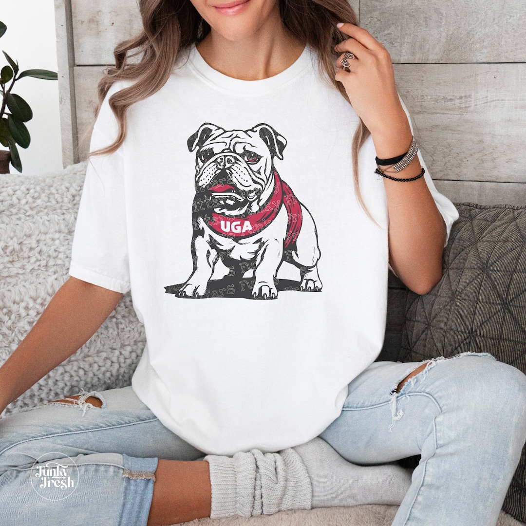 UGA Bulldogs Tshirt, Bulldog Graphic Tee, UGA Gift Tshirt, University ...