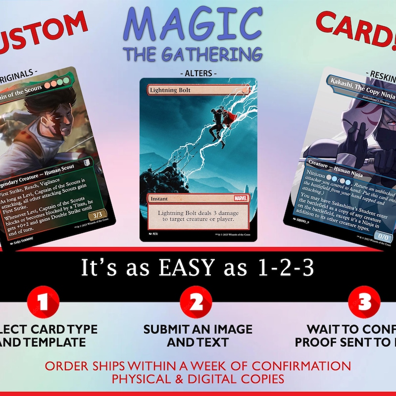 Custom Mtg Cards - Etsy