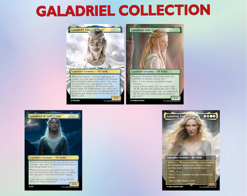 LOTR Magic the Gathering Card (physical + Digital) Lord of the Rings ...