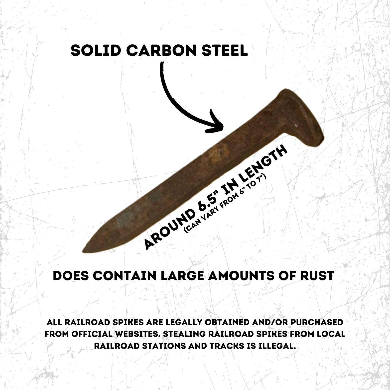 Railroad Spikes - Forging / Crafts / Decor - Solid Carbon Steel - Etsy