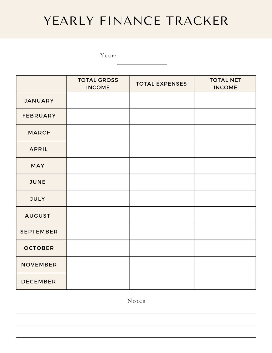 25 Page Real Estate Agent Planner Journal | Printable Notebook for ...
