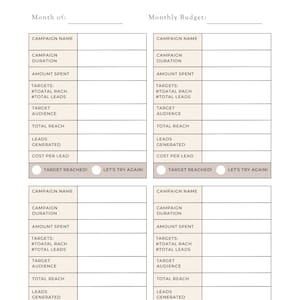 25 Page Real Estate Agent Planner Journal | Printable Notebook for ...