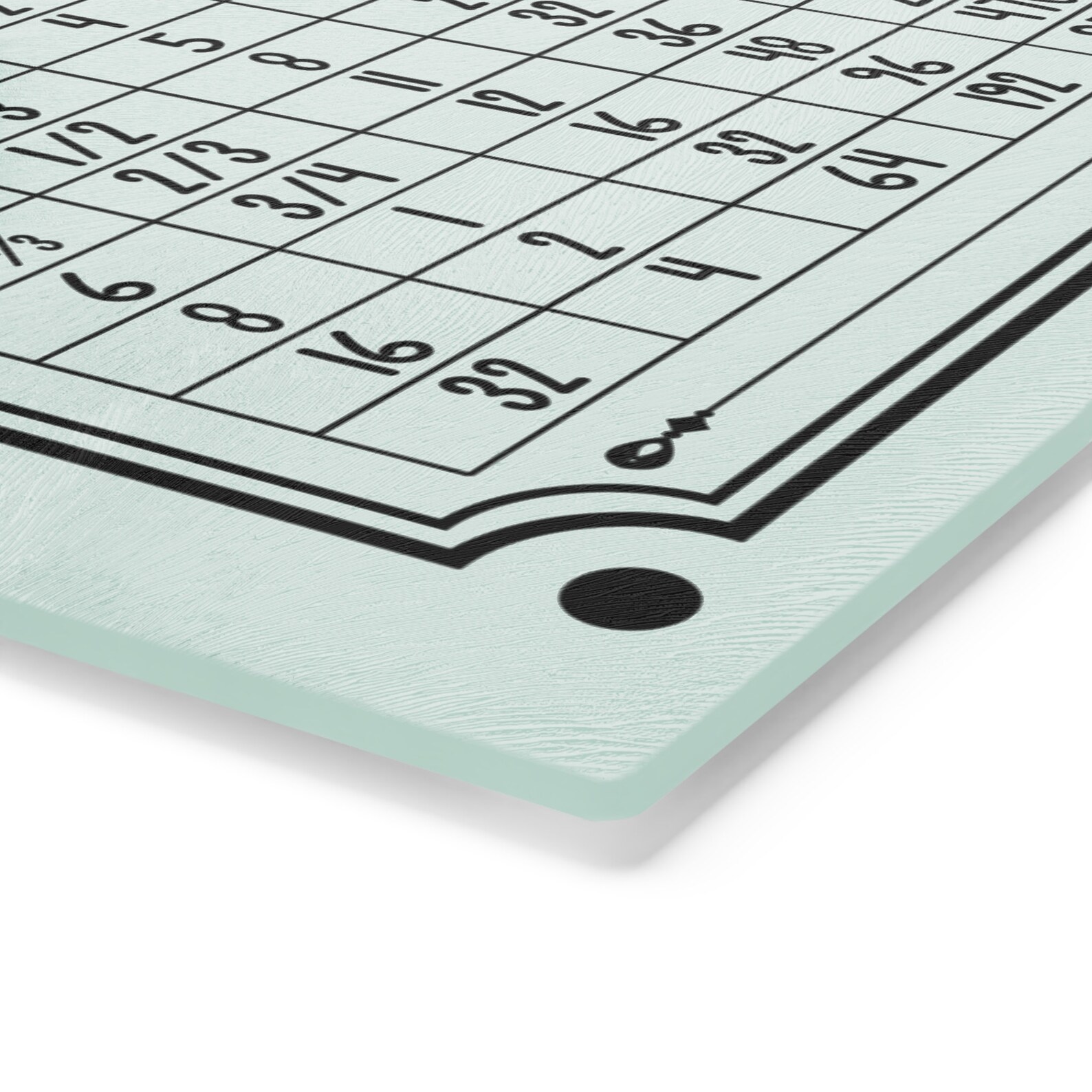 Conversion Chart Cutting Board - Etsy
