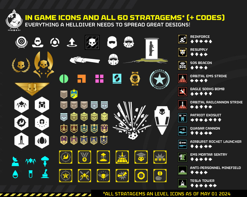 Helldivers II Ultimate Vector Bundle Digital Files / DIY Helldivers ...