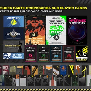Helldivers II Ultimate Vector Bundle Digital Files / DIY Helldivers ...