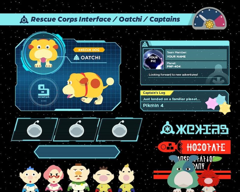 Pikmin Vector Bundle Digital Files / DIY Pikmin Gifts and Merchandise ...