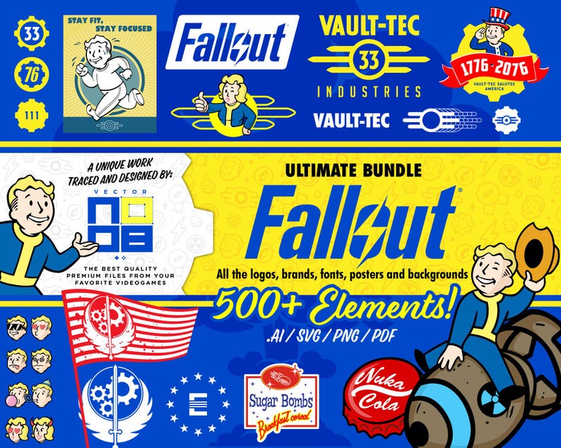 Fallout Ultimate Bundle Digital Files / DIY Fallout Gifts and ...