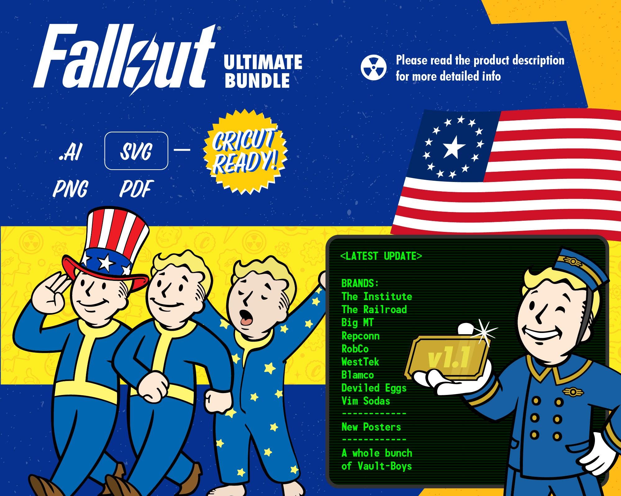 Fallout Ultimate Bundle Digital Files / DIY Fallout Gifts and ...