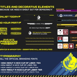 Helldivers II Ultimate Vector Bundle Digital Files / DIY Helldivers ...