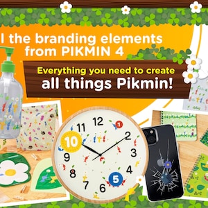 Pikmin Vector Bundle Digital Files / DIY Pikmin Gifts and Merchandise ...