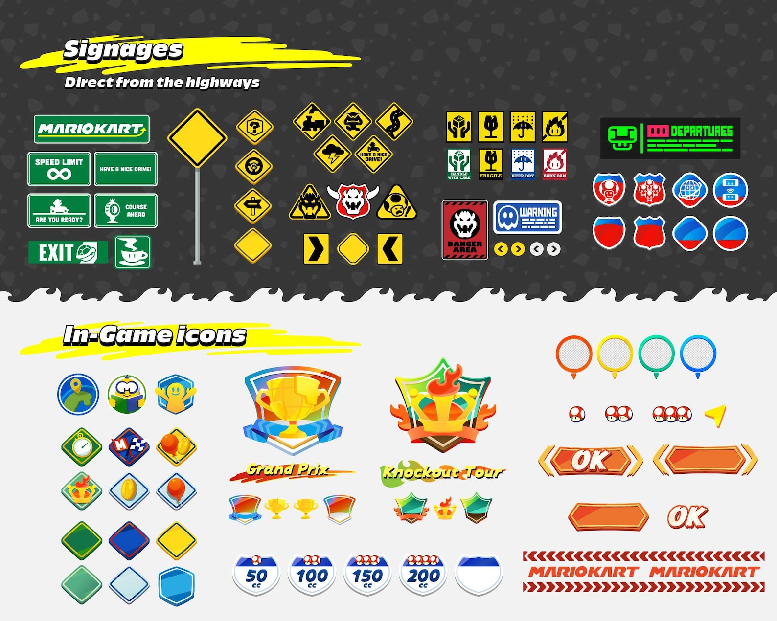 Mario Kart World Ultimate Bundle / MKW / DIY Gifts / Illustrator ...