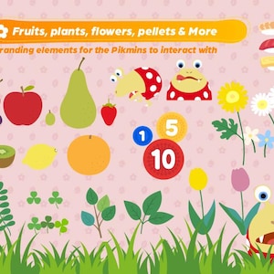 Pikmin Vector Bundle Digital Files / DIY Pikmin Gifts and Merchandise ...