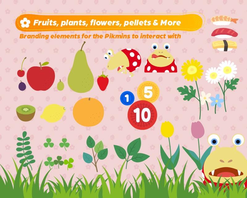 Pikmin Vector Bundle Digital Files / DIY Pikmin Gifts and Merchandise ...