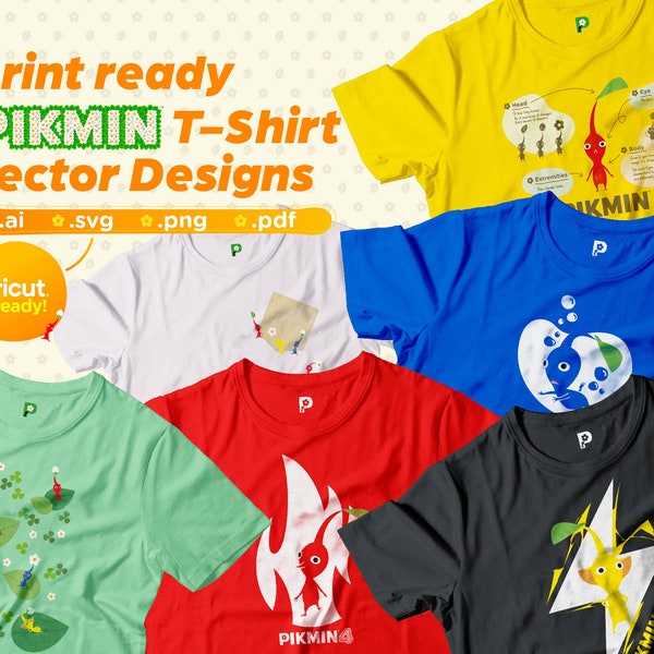 Pikmin Clip Art - Etsy UK