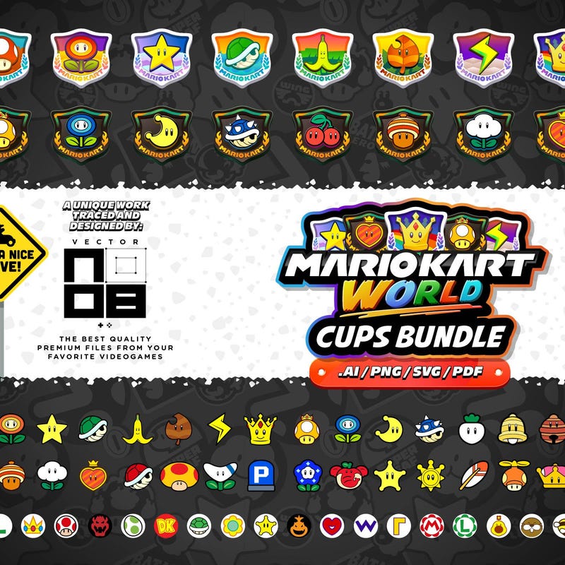 Mario Emblem - Etsy