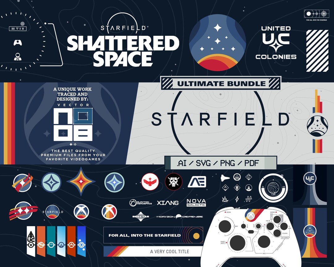 Starfield Ultimate Bundle / DIY Gifts and Merchandise / Illustrator ...