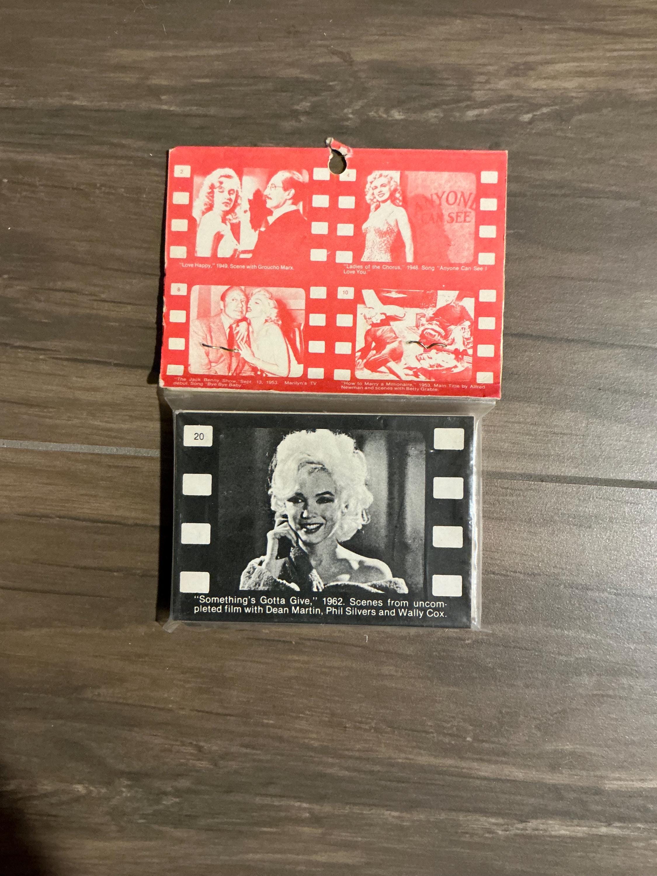 Marilyn Monroe 1963 Trading Card Set Series 1 - Etsy