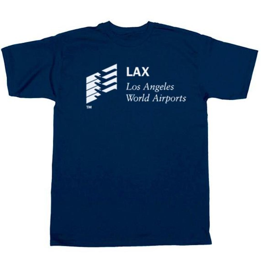 LAX Los Angeles International Airport T-shirt - Etsy