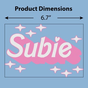 Subie Girl Subaru Car Vinyl Window Decal - Etsy