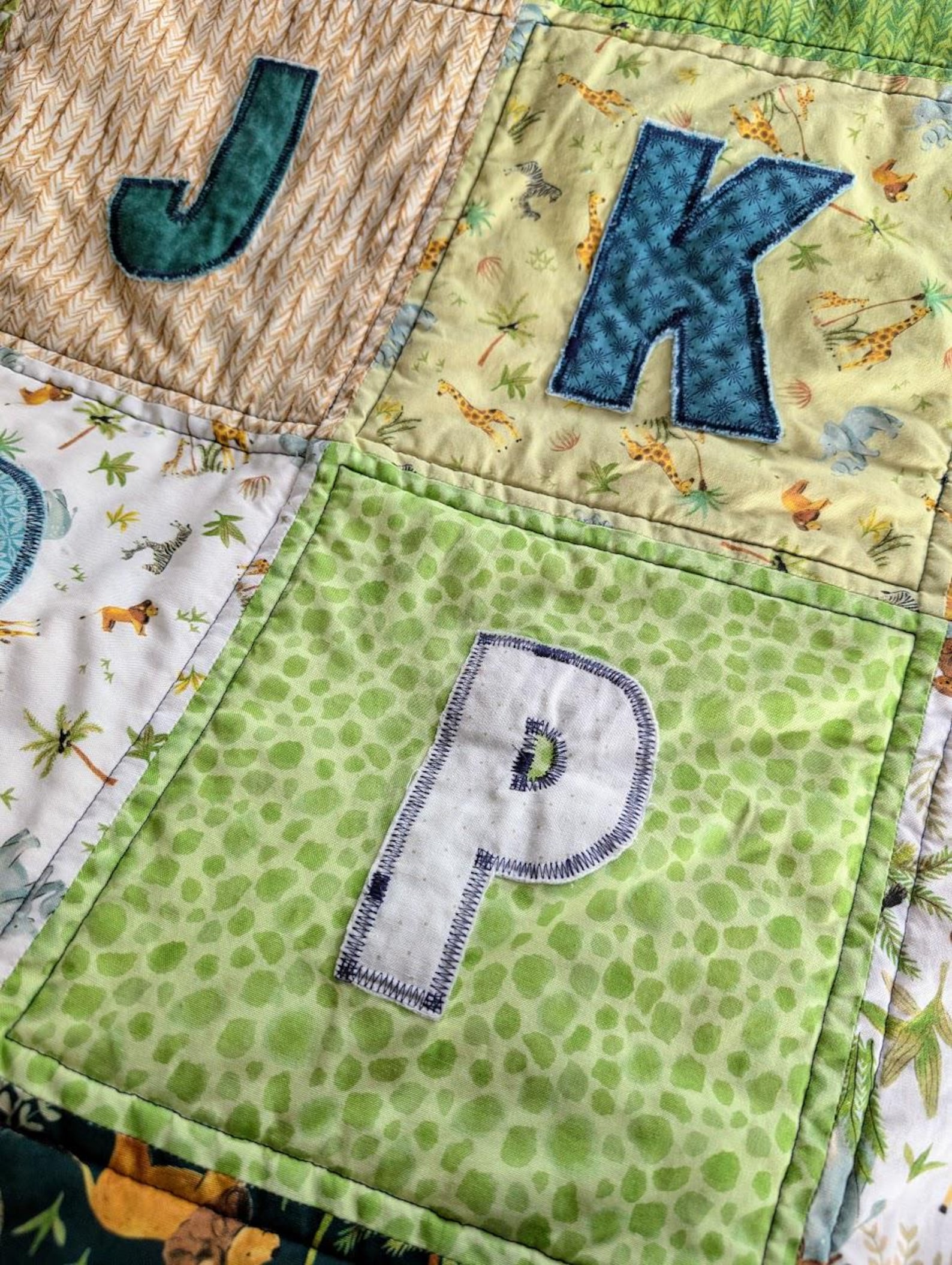 Alphabet Baby Quilt ***PDF PATTERN*** - Etsy