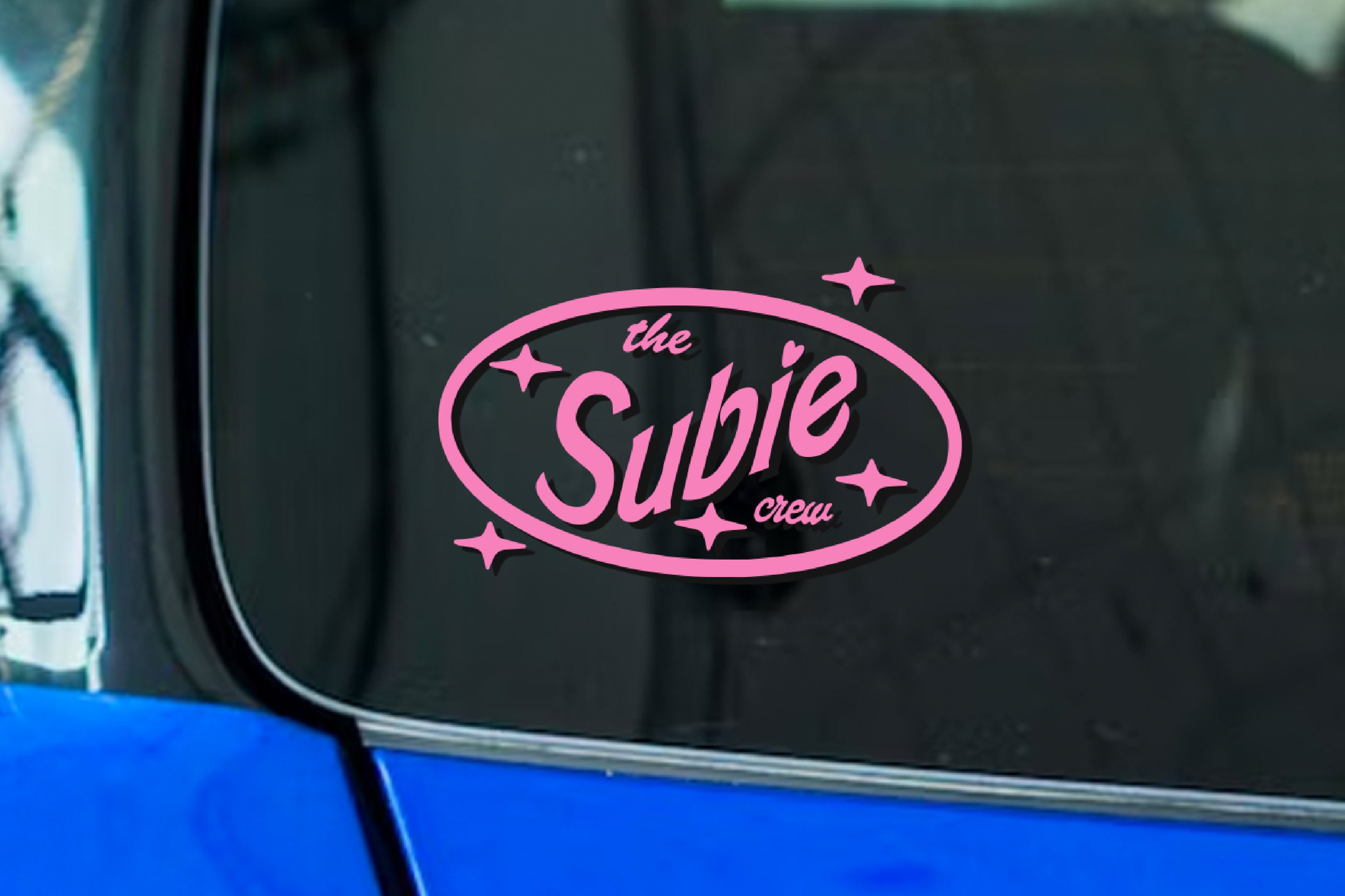 Subie Crew Subaru Car Vinyl Window Decal - Etsy