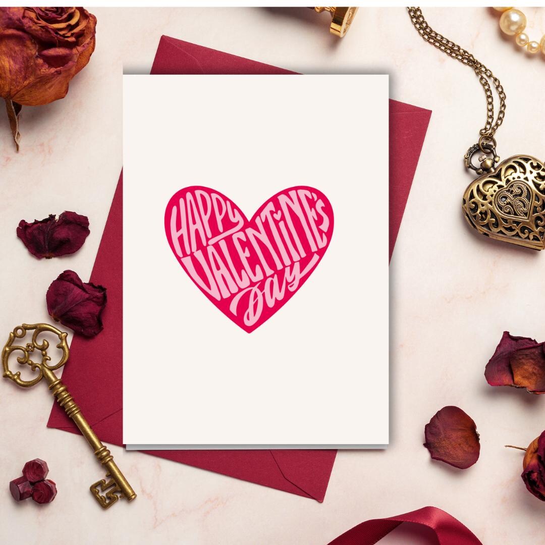 Valentines Day Best Friends Card, Valentines Day Greeting, Best Friend ...