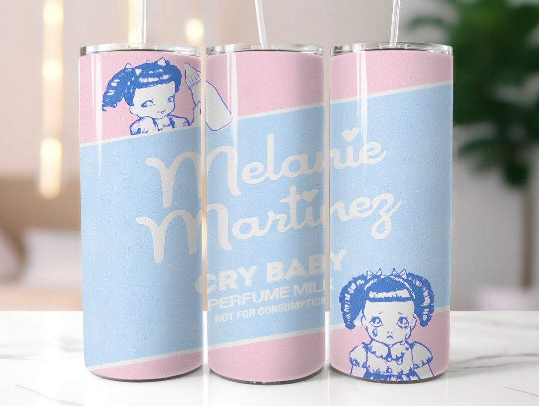 Melanie Martinez Crybaby Perfume Milk Inspired Skinny Tumbler Cup, Cry Baby, K-12, Portals - Etsy