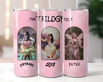 Melanie Martinez Show and Tell Puppet Doll Inspired Skinny Tumbler Cup ...
