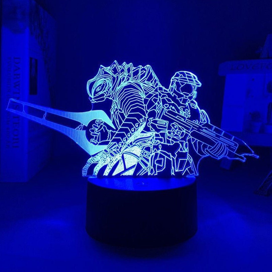 7 Color Halo Master Chief Led Lamp Halo Lamp Light/7 Color - Etsy