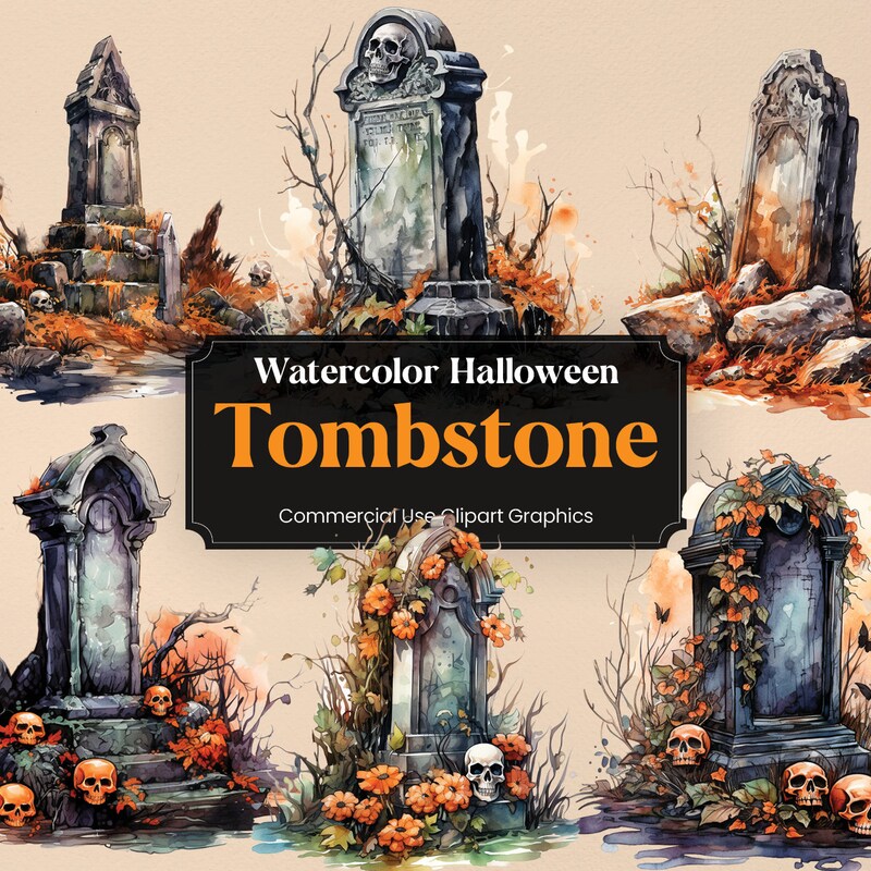Halloween Tombstone - Etsy