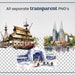 Watercolor Sweden, 34 Swedish Landmarks, Travel Vacation Holiday ...