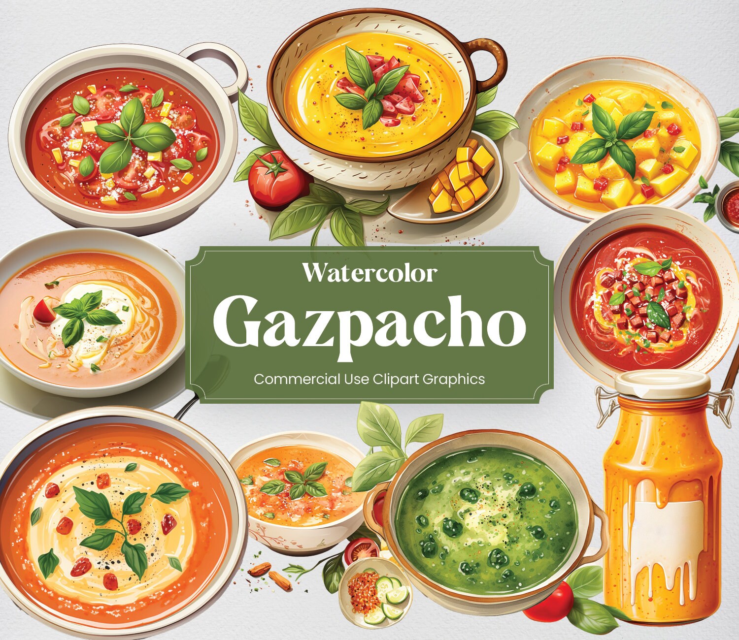 Gazpacho Clipart