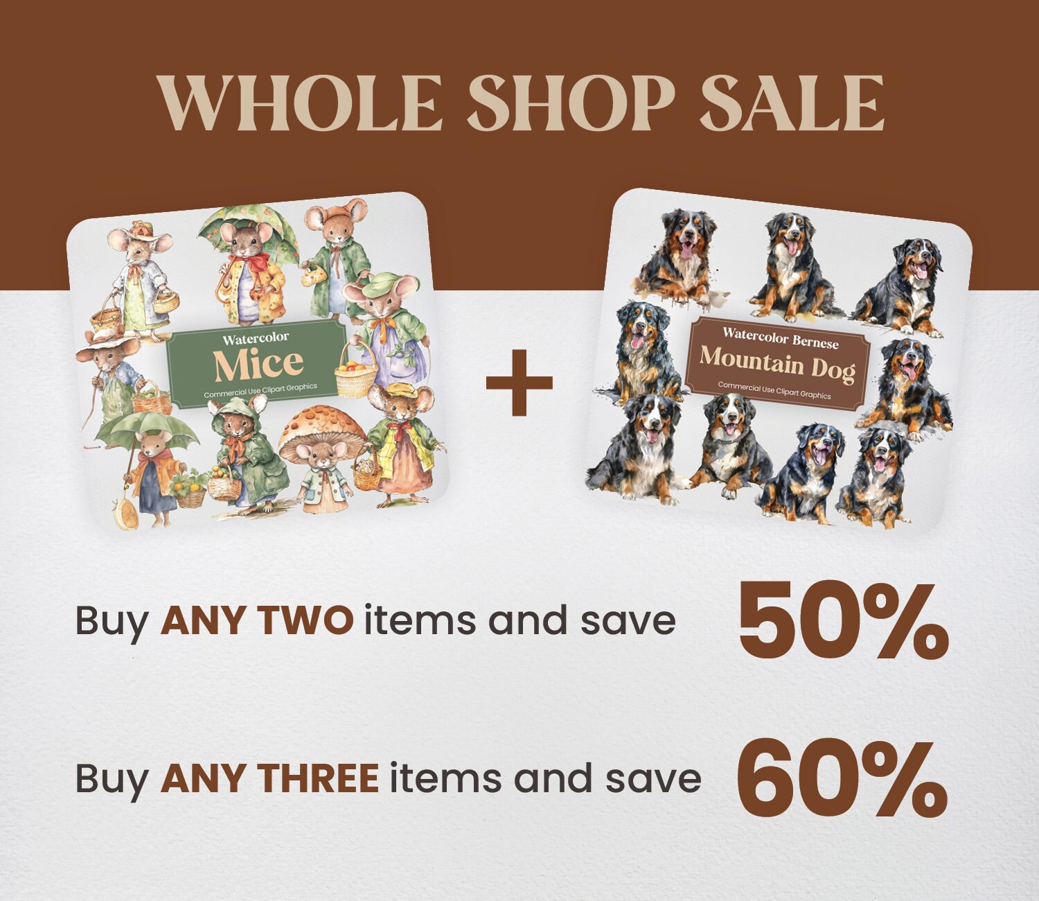 Watercolor Rabbit, 40 Rabbits Clipart, Baby Bunny Hare Animal Digital ...